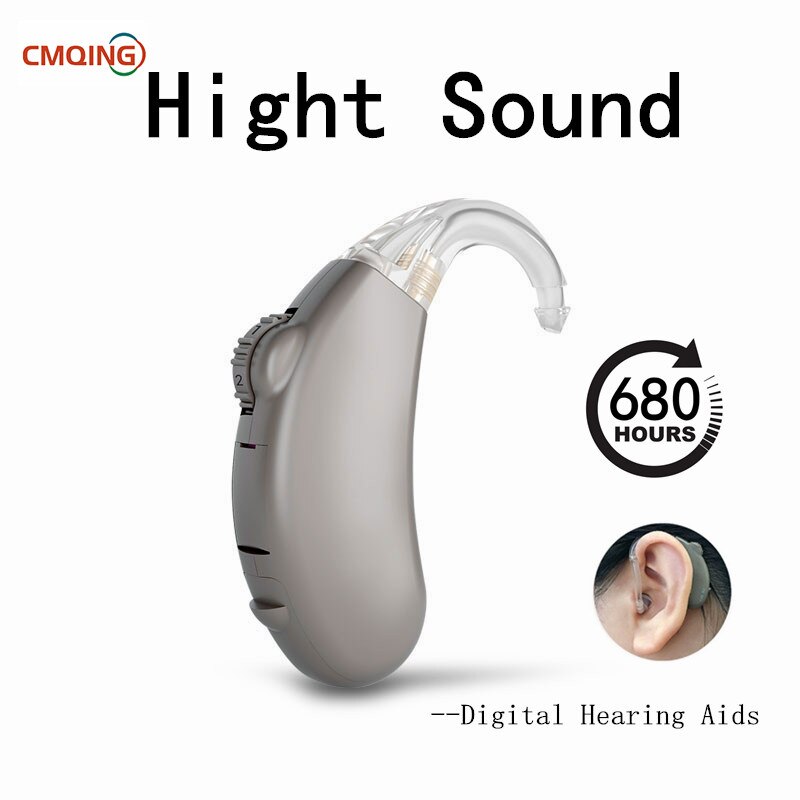 Mini Digital Sound Amplifier Air Conduction Wireless Headphones for ...