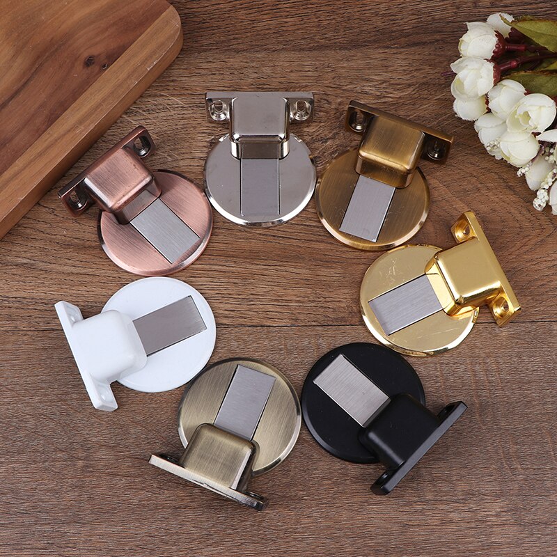 Stainless Steel Strong Magnetic Door Stop Floor Mo... – Grandado
