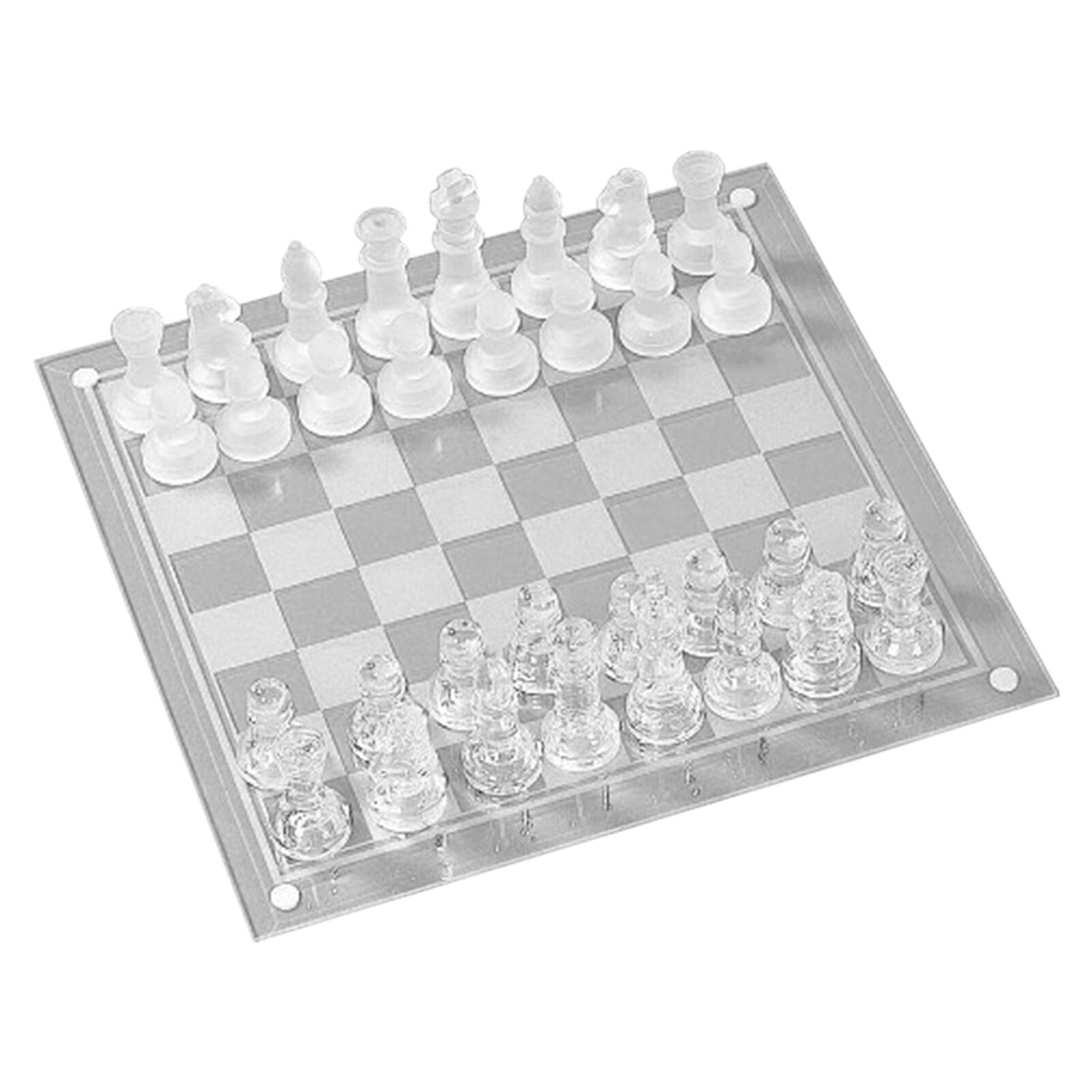 Glass International Chess Set 10 Inch Chess Board ... – Grandado