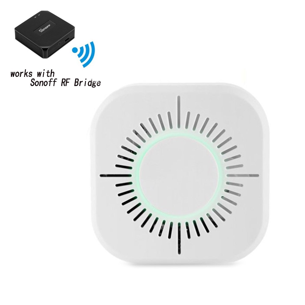 Wireless Smoke Detector 433MHz Fire Security Prote... – Grandado