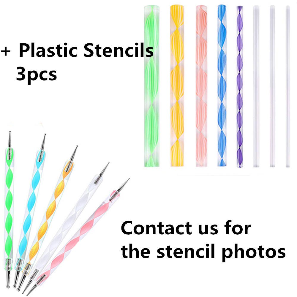 Mandala Dotting Tools Kit Rock Painting Stencils S... – Grandado