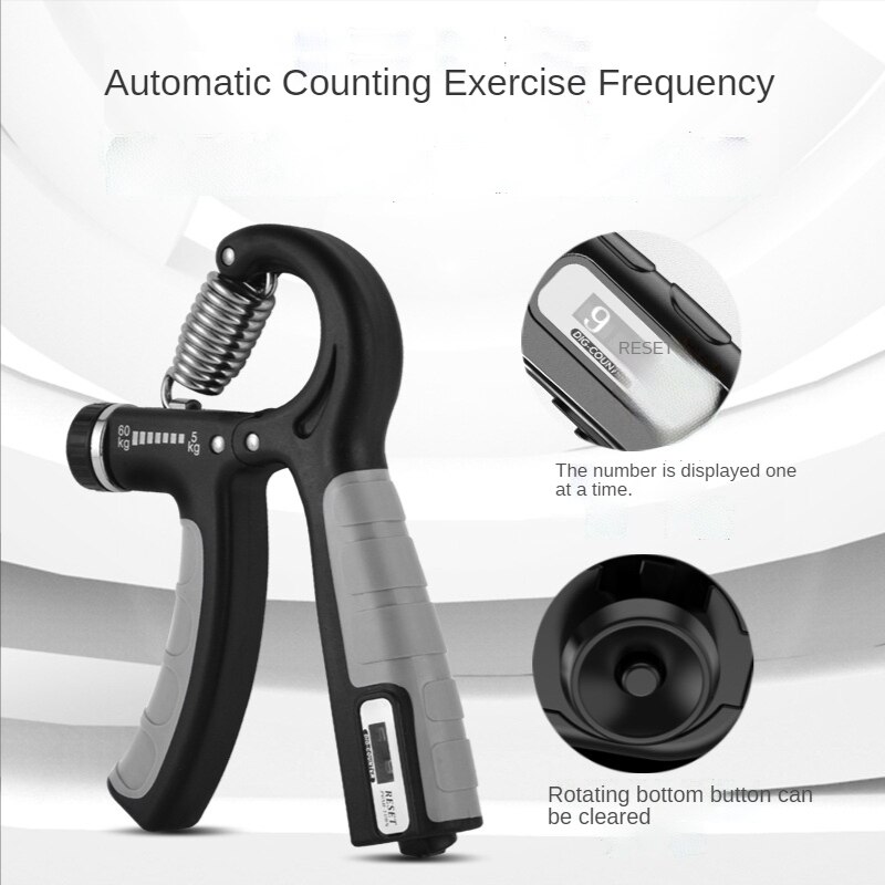 5-60Kg Adjustable Heavy Gripper Fitness Hand Exerc... – Grandado