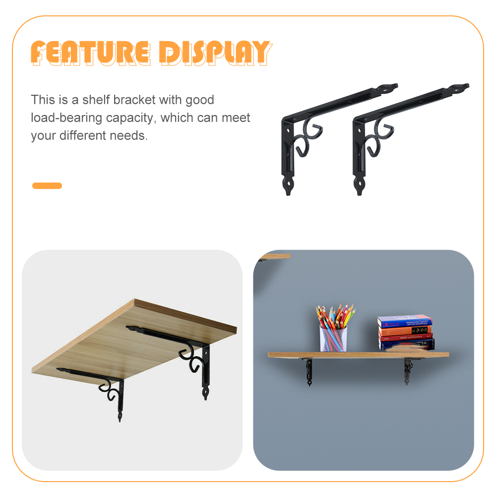 2 Stuks Wandmontage Plank Beugel Wandplank Opzetbe... – Vicedeal