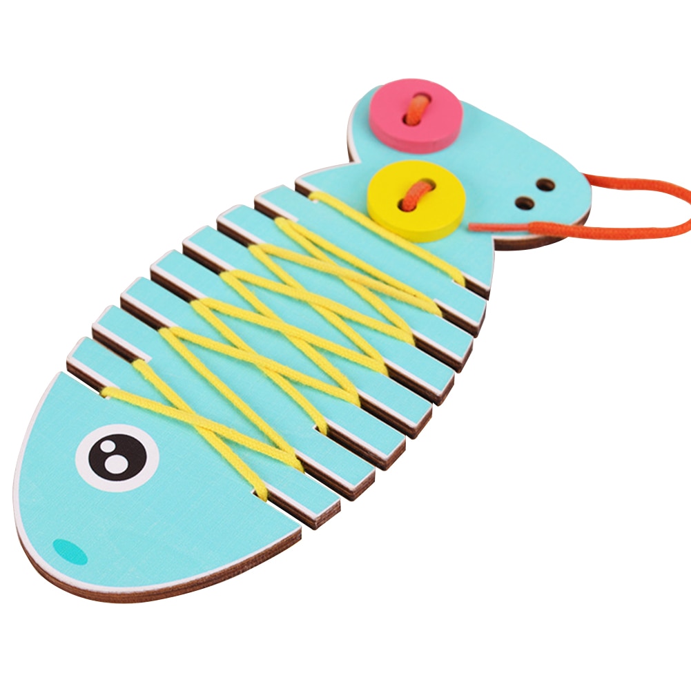 Children's Beaded Stringing Game Small Fish Model ... – Vicedeal