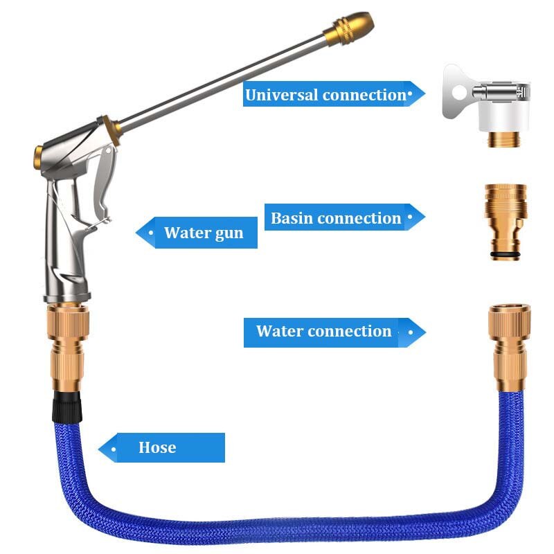 15-100ft Tpe Garden Drip Irrigation Hoses Expandab... – Vicedeal