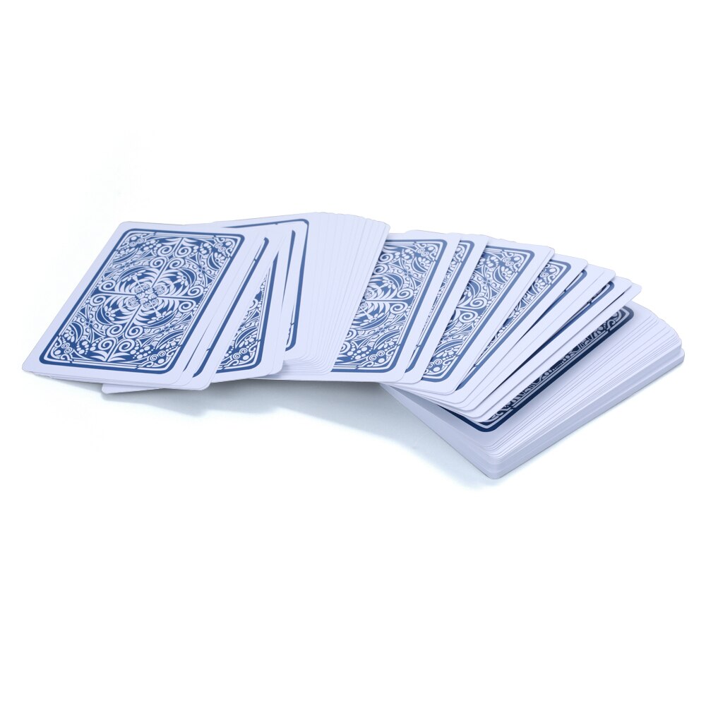 PVC Poker Playing Cards 54Pcs Black Waterproof Dur... – Grandado