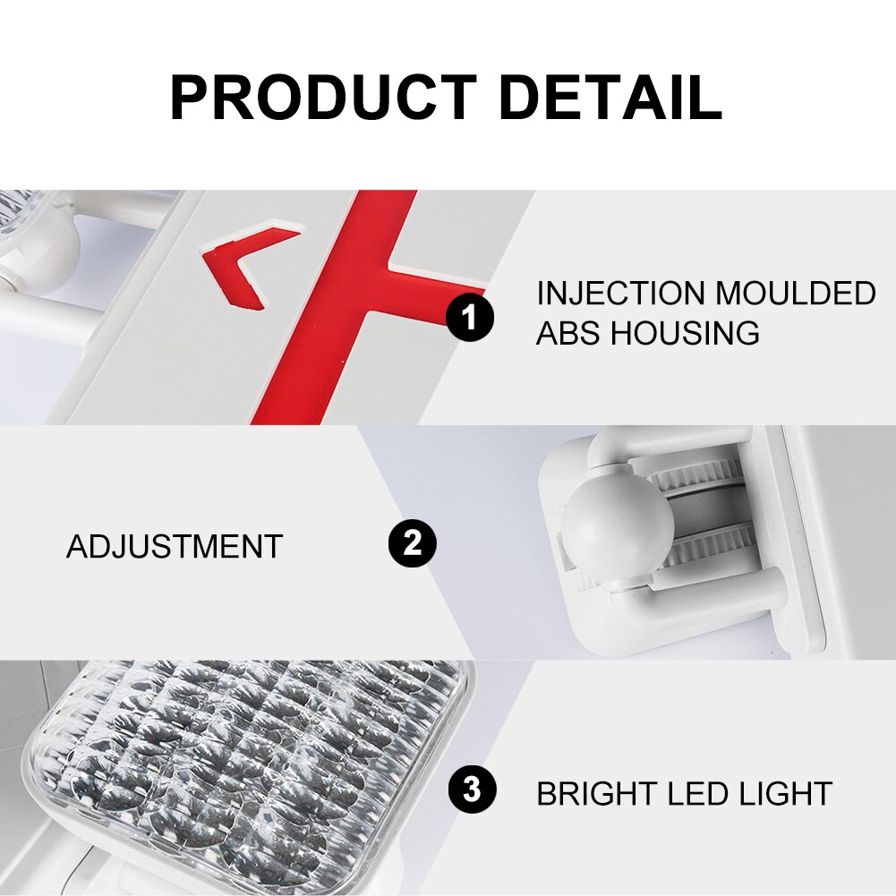 Home With Battery Backup LED Emergency Exit Light ... – Grandado