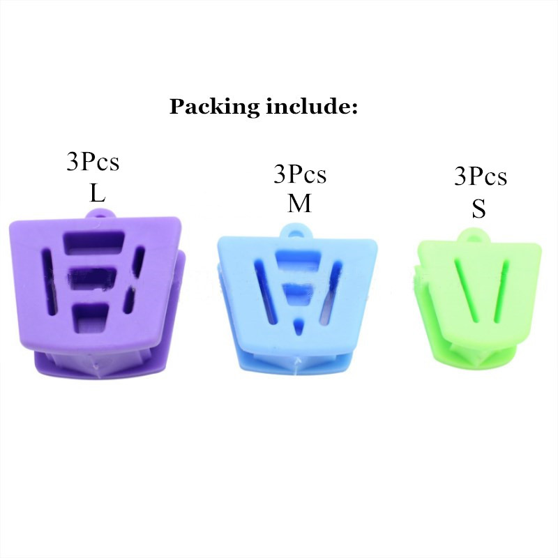 9Pcs Orale Occlusale Pad Mond Prop Bite Opener Tan... – Vicedeal