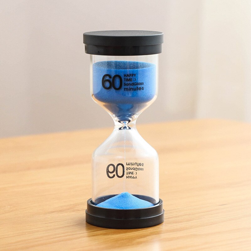 Stijl 45/60 Minuut Zandloper Timer, Grote Ronde Gl... – Vicedeal