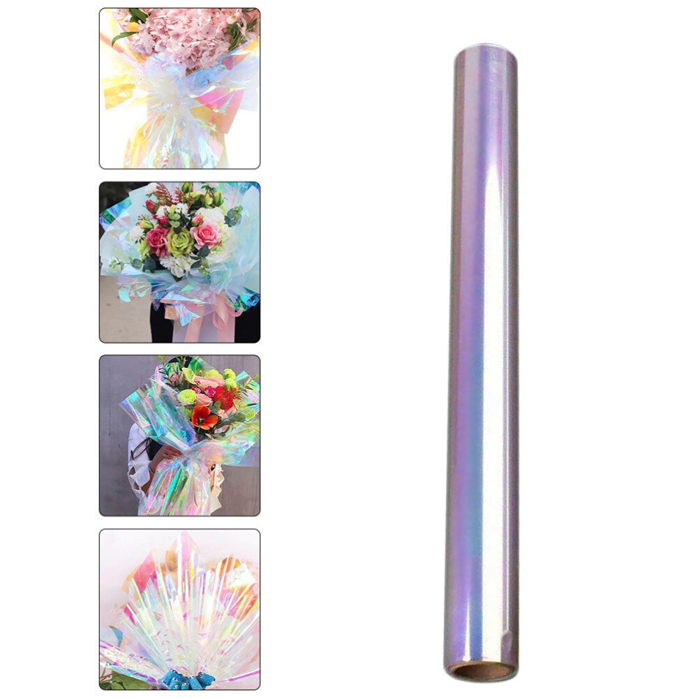 1pc Colorful Cellophane Wrap Paper Iridescent Film Paper DIY Bag ...