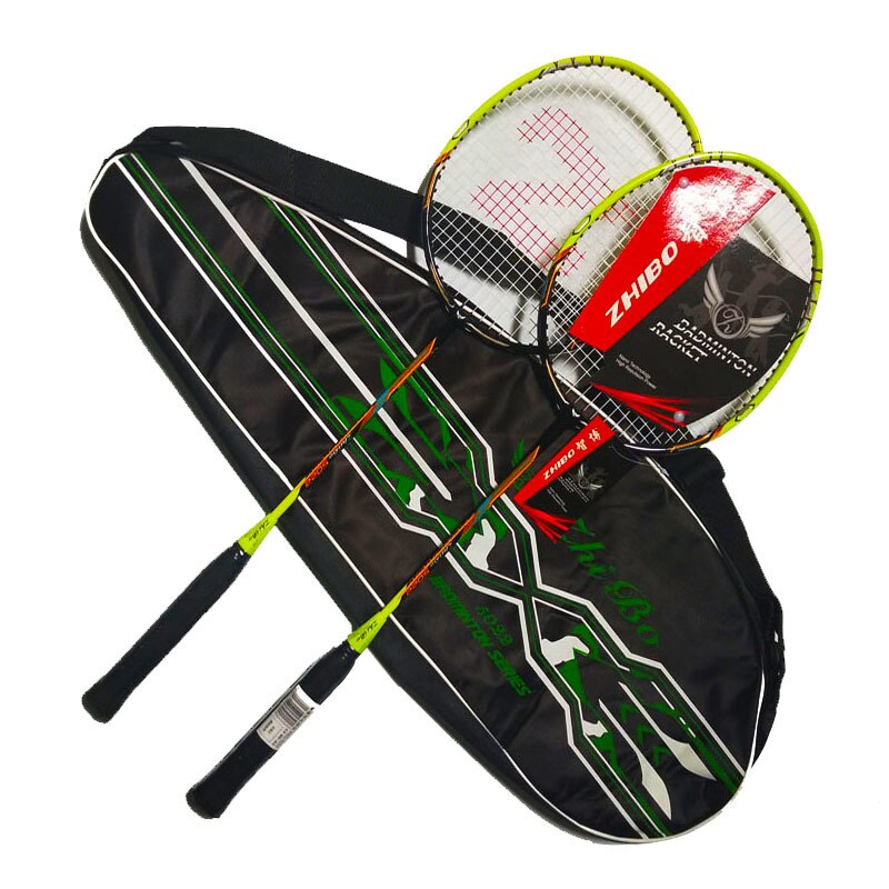 2pcs/pack Carbon Fibre Badminton Rackets Durable A... – Grandado