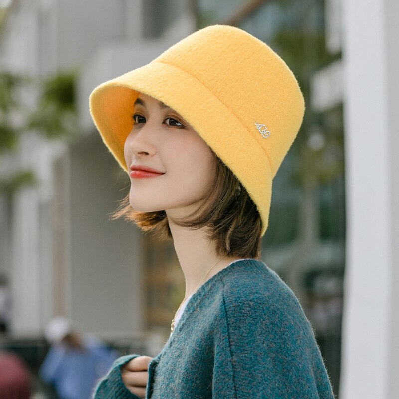 Hoed Vrouwelijke Japanse Kleine Verse Dome Koreaan... – Grandado