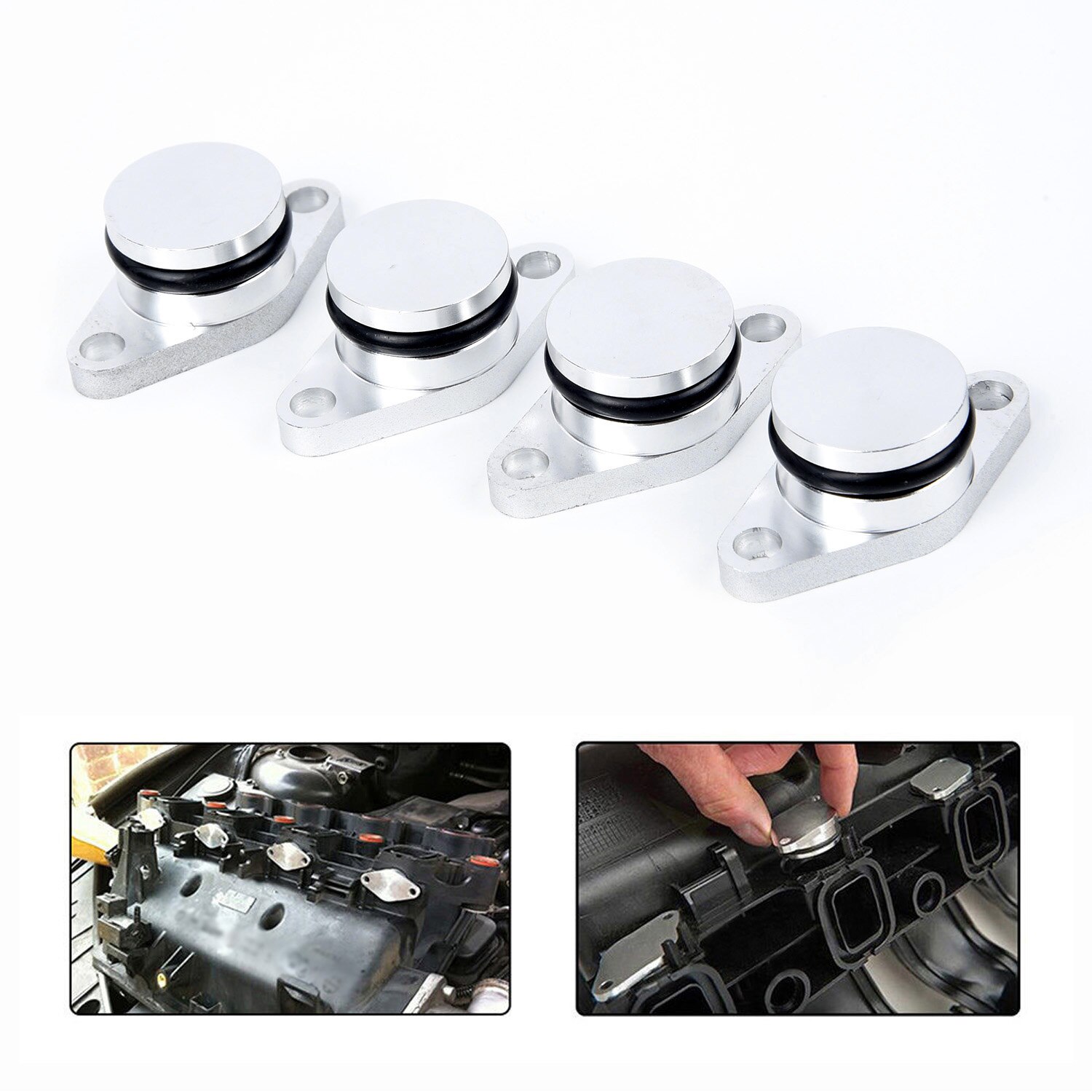 4 stk 22mm diesel virvel klaff emner bungs inntak ... – Vicedeal