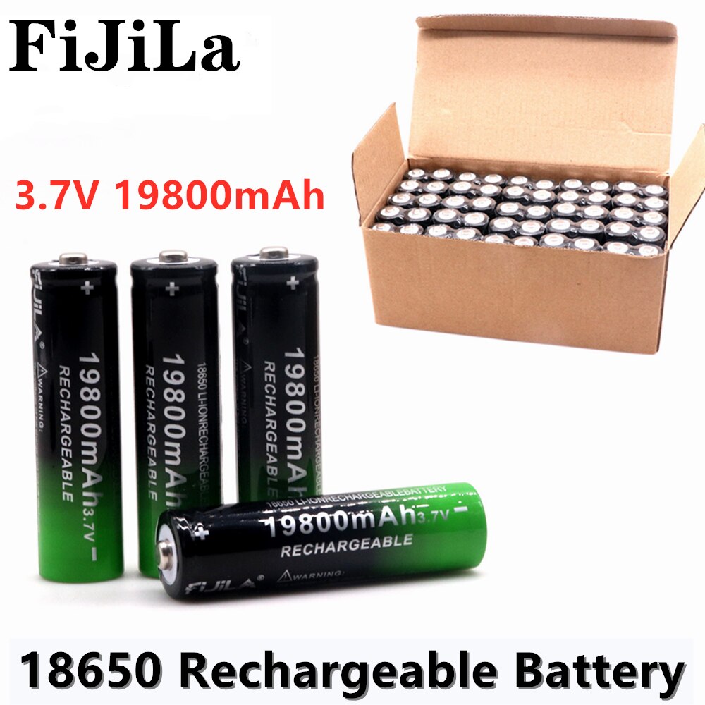 2~ 20PCS 18650 battery 3,7V 19800 mAh batera recar... – Grandado