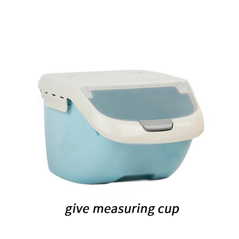 lazy life Plastic 6/10/15Kg Rice Grain Storage Box... – Grandado