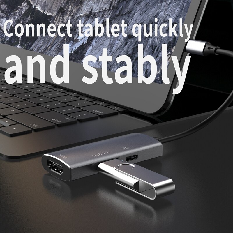 USB C Docking Station Three-In-One Screen Game Doc... – Grandado