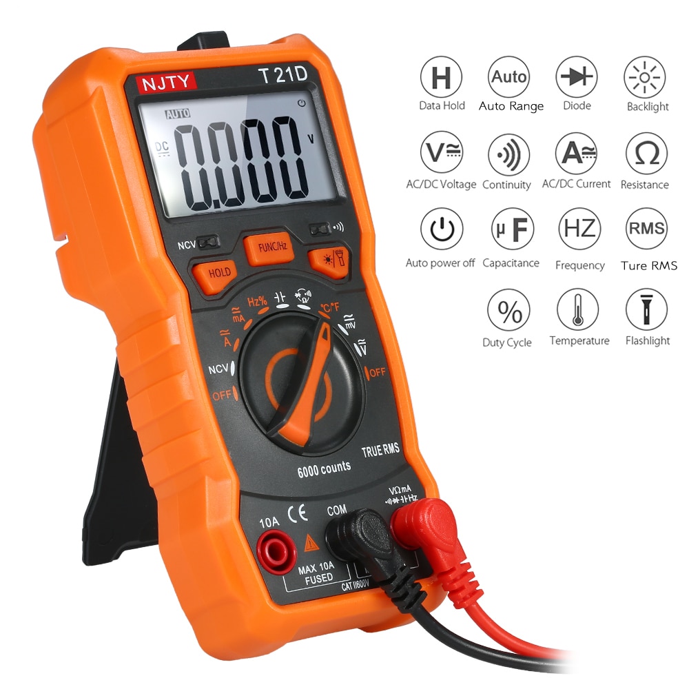 Mini Multimeter 6000 Counts Multi-functional Non C... – Vicedeal