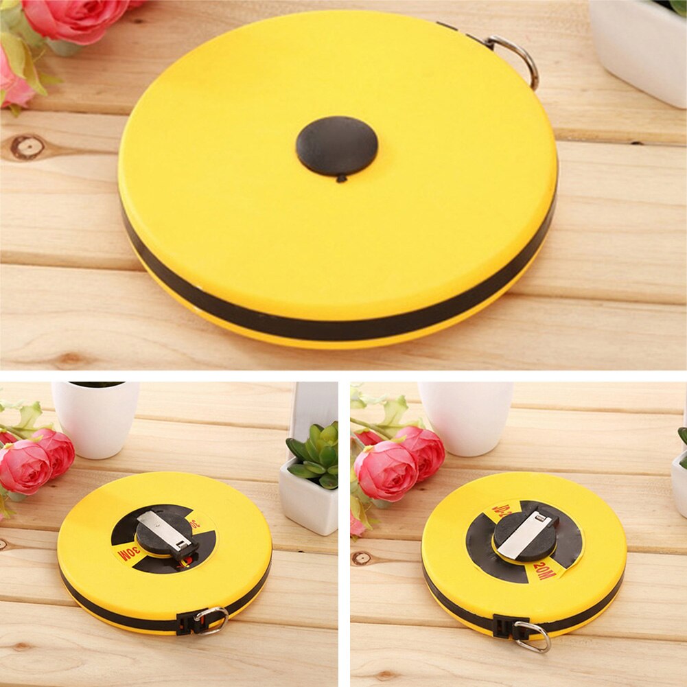 Yellow Hand Disc Measuring Tape 10/20/30 Meter Car... – Vicedeal