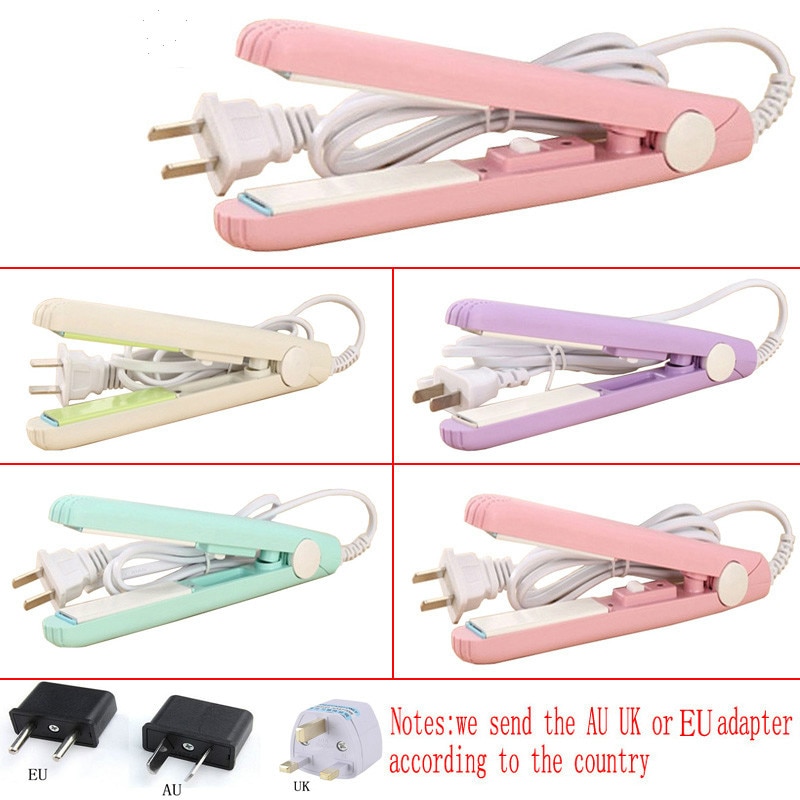 Mini Hair Styler Ceramic Straightening Straightene... – Grandado