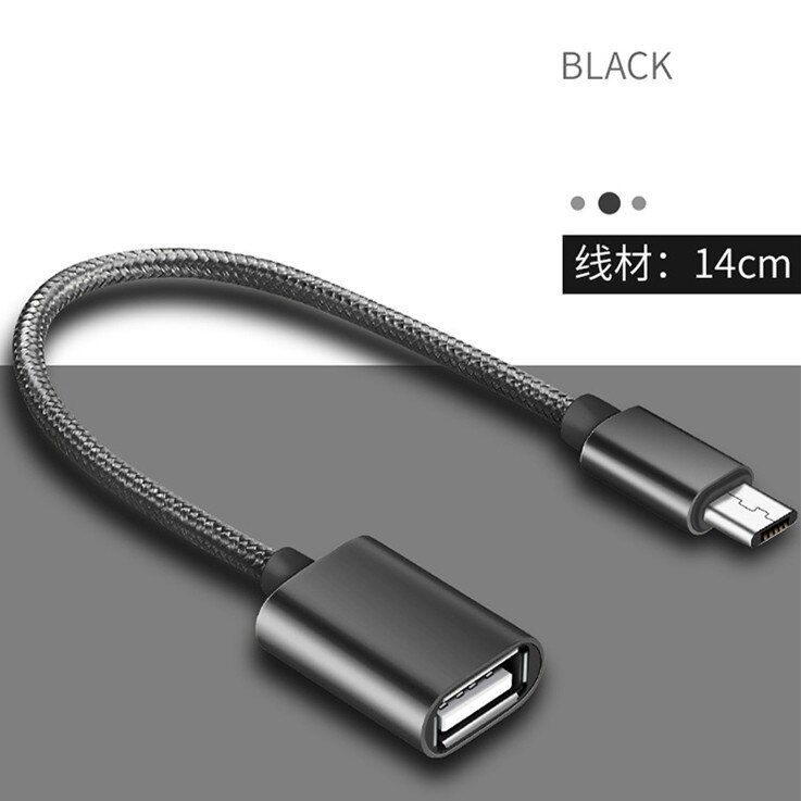1 Pc Micro Usb Otg Kabel Naar Usb Adapter Otg Opla... – Grandado
