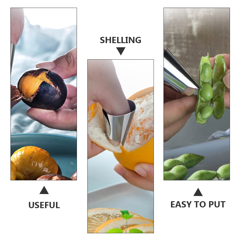 20pcs Stainless Steel Finger Guard Picking Vegetab... – Vicedeal