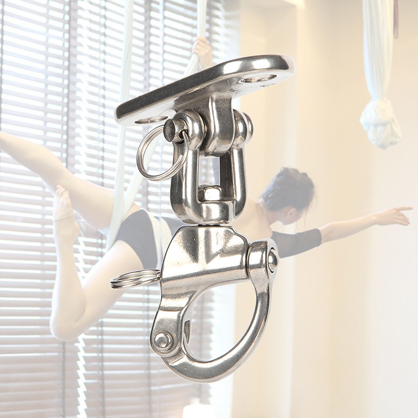 Swing Safety Snap Buckle Aerial Yoga Hanging Hook ... – Grandado