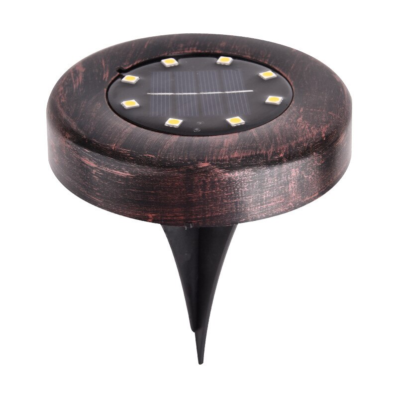 Vintage Style LED Solar Ground Lights 8Leds Solar ... – Grandado