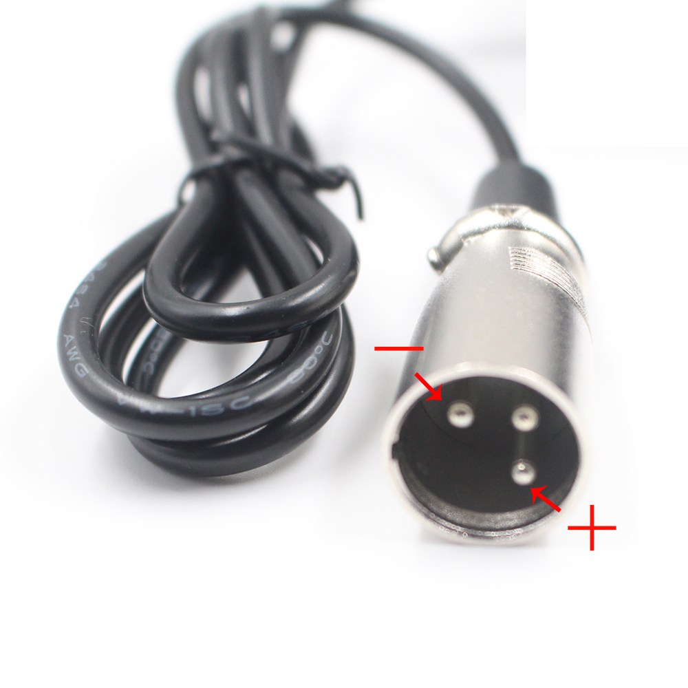 XLRM XLR Plug Connector for E-bike Battery Can Wel... – Vicedeal