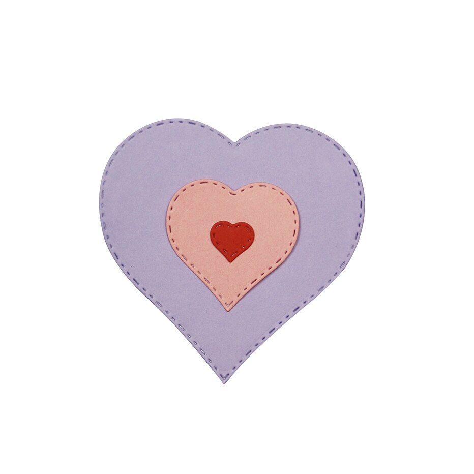 10 Sizes Heart Shape Die Cut Set Embossing Cut Tem... – Grandado