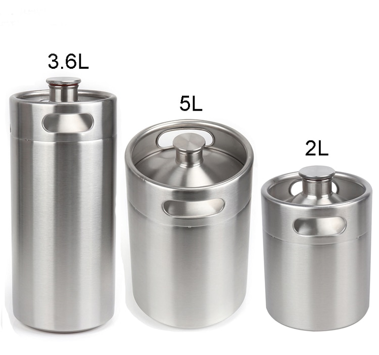 Barril de cerveza de acero inoxidable 304, contene... – Grandado