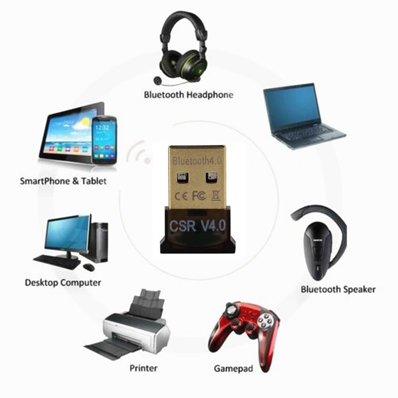 Mini USB Bluetooth Adapter CSR Dual Mode Receiver ... – Grandado