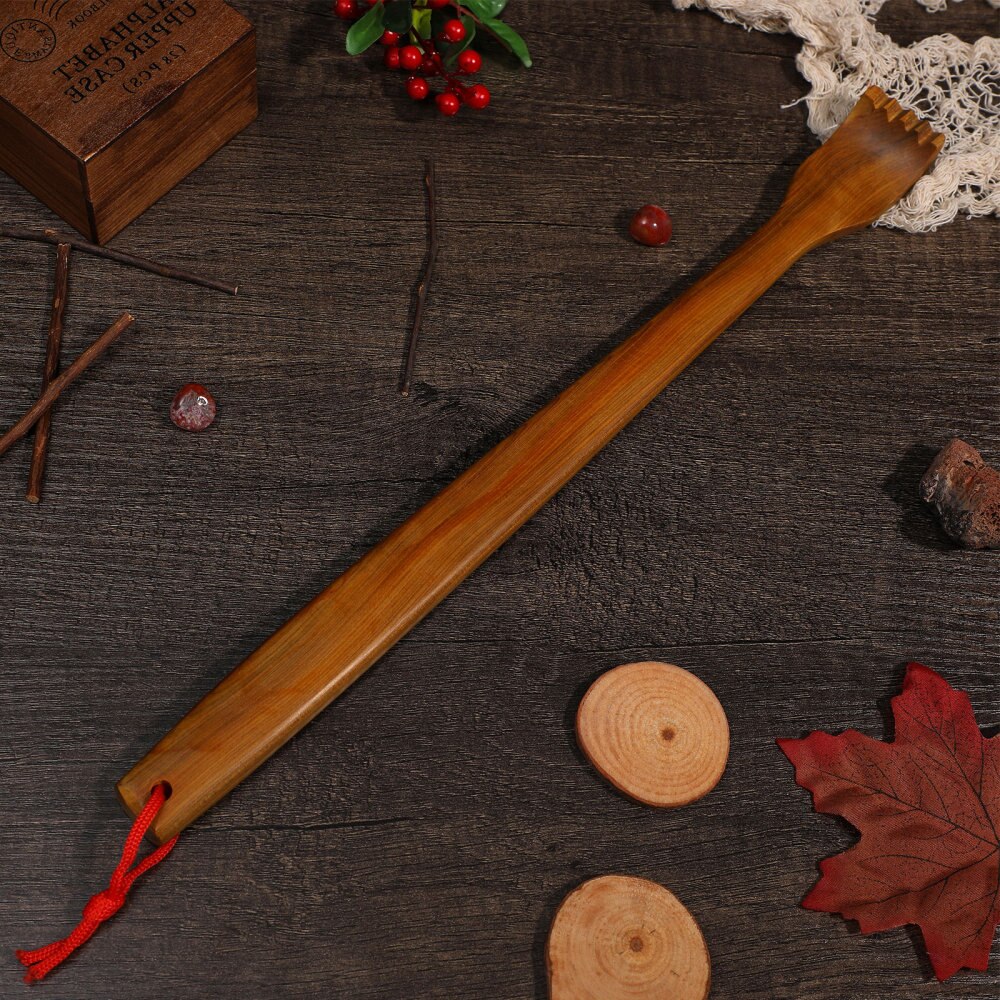 Artibetter Wooden Back Scratcher Stick Handheld Bo... – Grandado