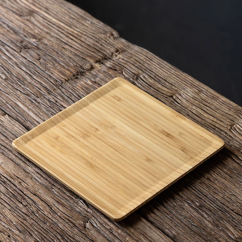 Rectangle Square Storage Plate Bamboo Bread Fruit ... – Vicedeal