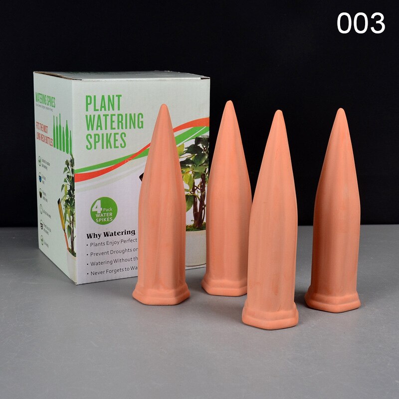 4 Stuks Plant Waterer Self Watering Terracotta Spi... – Grandado