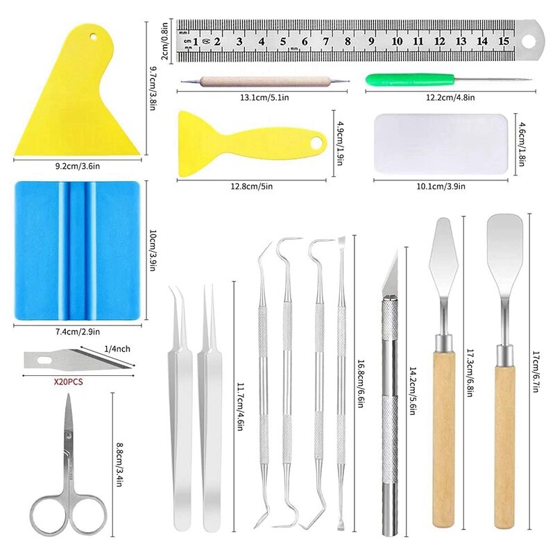 38PACK Craft Weeding Tools Weeding Craft Tools Set... – Grandado