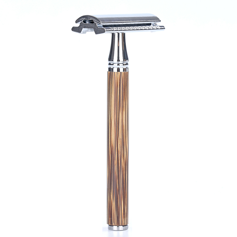 Eco Friendly Men Shaving Razor Classic Bamboo Hand... – Grandado