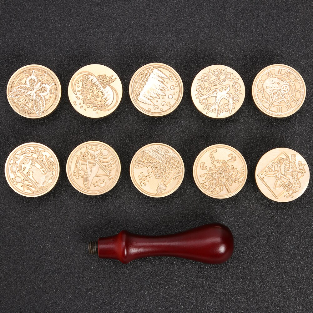 Vintage Seal Stempel Diy Envelop Decor Handwerk Ze... – Grandado