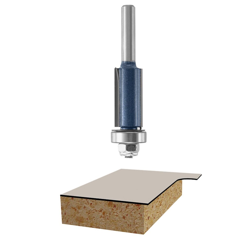 4 Stuks 1/4 "Shank Straight Flush Trim Router Bit ... – Grandado