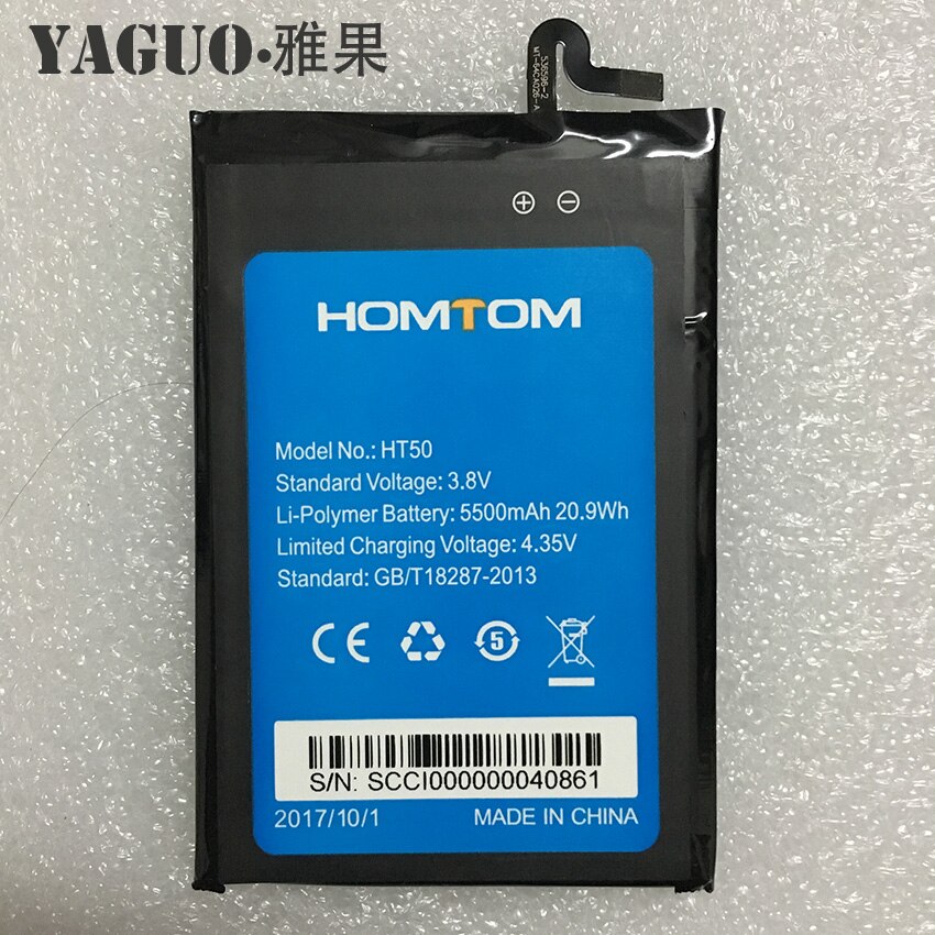 100% Original HOMTOM HT50 Battery Replacement 5.5i... – Vicedeal