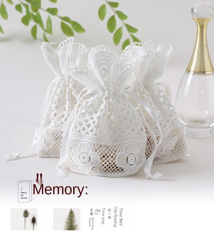 Bolsas de encaje con agujeros pequeños para joyerí... – Grandado