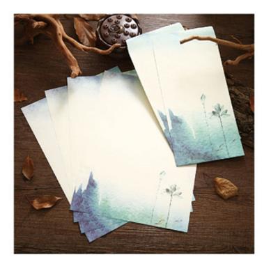 1set (4 letter + 2 envelopes) Vintage Chinese Styl... – Grandado