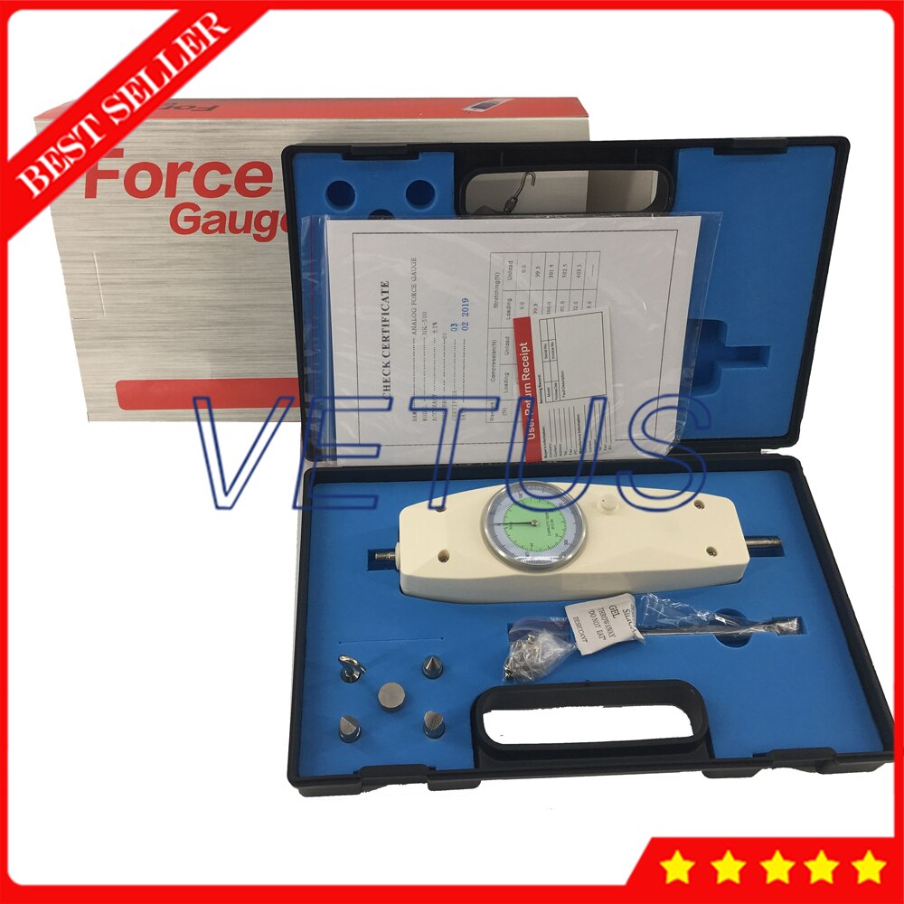 NK-500 500 N/50 kg Analog Dynamometer Zifferblatt ... – Vicedeal
