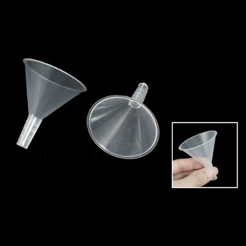 SOSW-2 Pcs 50ml 2" Mouth Dia Clear White Plastic F... – Grandado