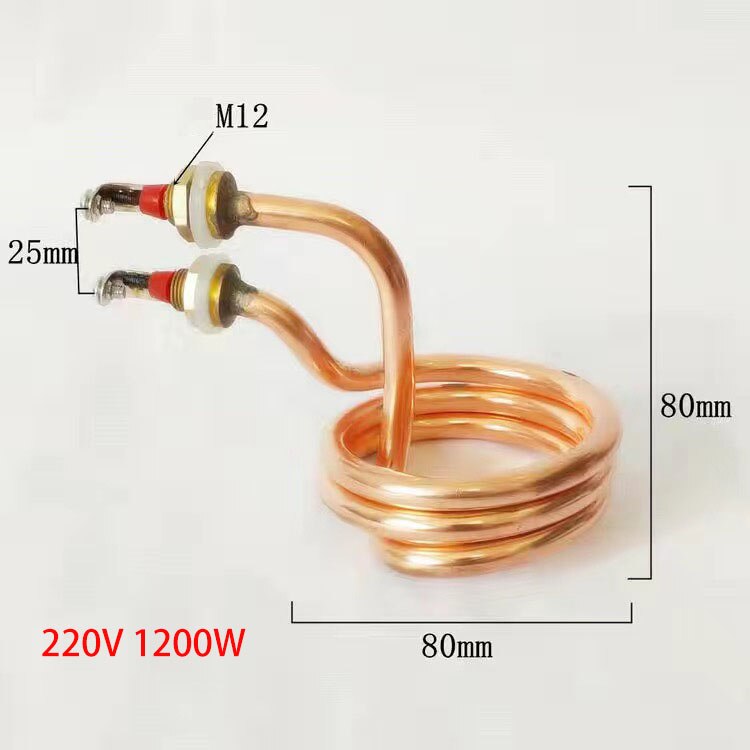 220v Copper Heating Element 1200w Spiral Heater SS... – Grandado