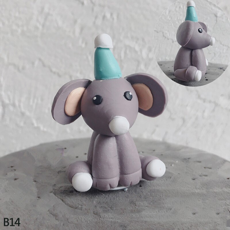 1Pc Animals Giraffe Panda Lion Fox Monkey Cake Top... – Grandado