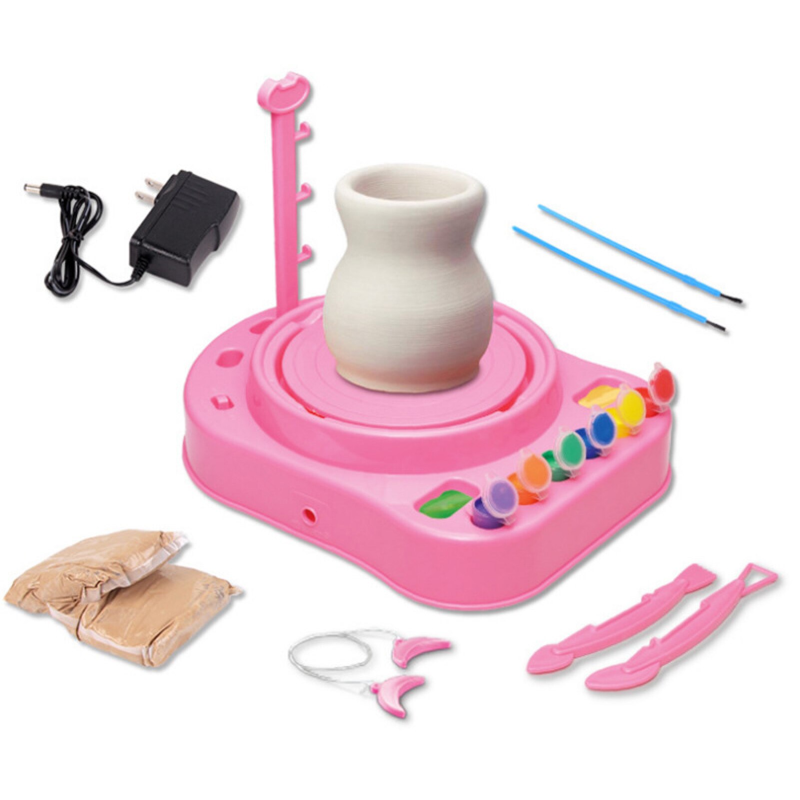 Pottery Toys 2 Gears Educational Electric Children... – Grandado