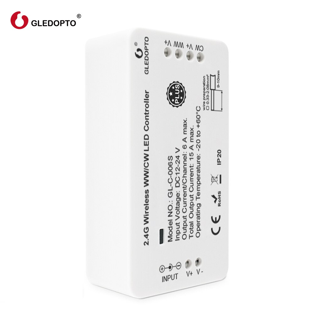 Gledopto Intelligent Zigbee LED WW/CW Strip Contro... – Grandado