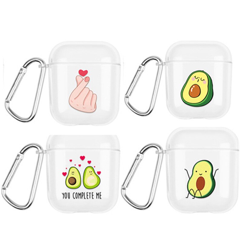Case For Apple Airpods Case Summer Fruit Avocado H... – Vicedeal
