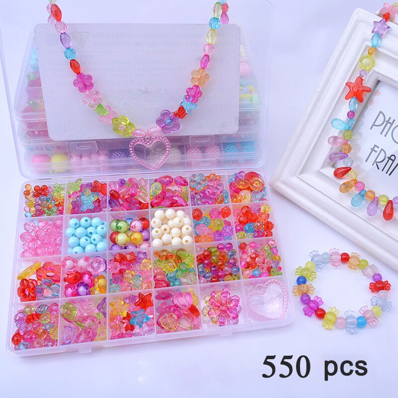 24 Grid/Box DIY Handmade Necklace Beads Kits Arcyl... – Vicedeal