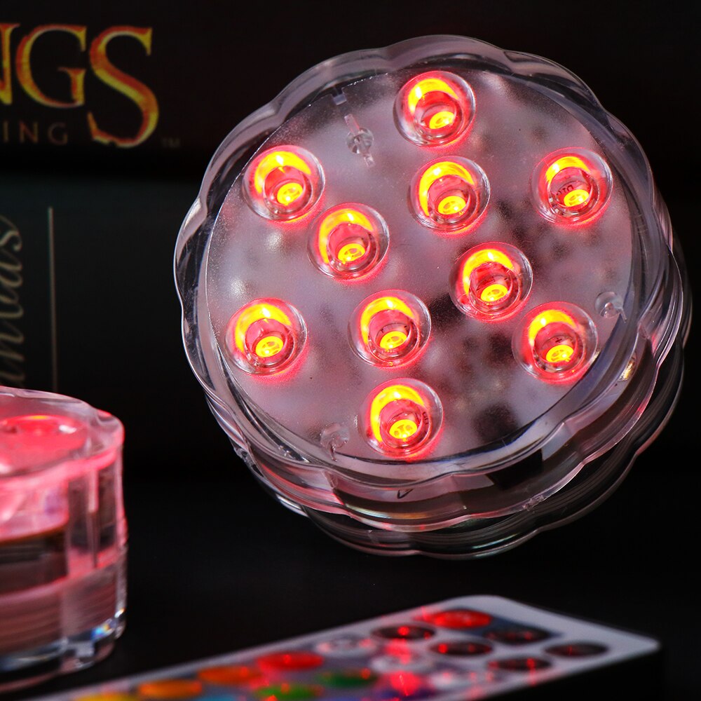 LED Lights with Remote Waterproof Underwater Led L... – Grandado